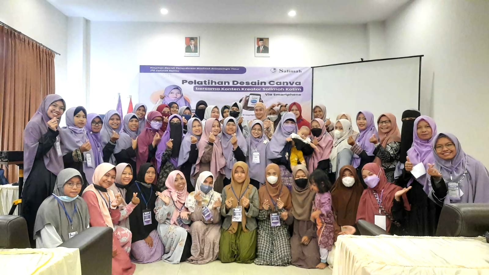 Salimah Kotim Gelar Pelatihan Desain Canva Gratis – Salimah ...