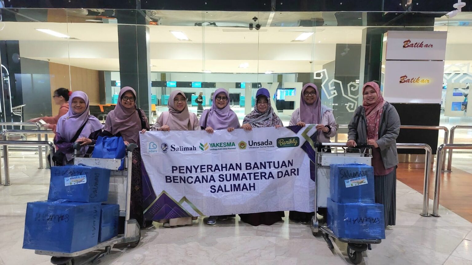Bawa Bantuan, Salimah dan Yakesma Bertolak Menuju Aceh – Salimah ...